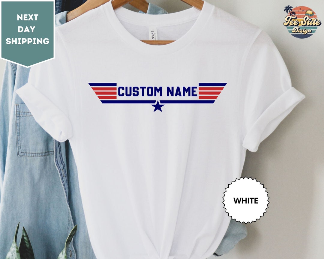 Maverick Goose Viper Shirt, Custom Name Shirt, Grunge Effect Shirt ...