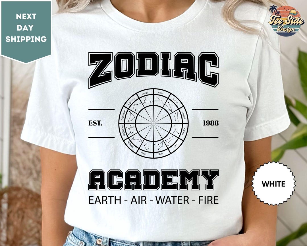 Zodiac Academy Shirt, Zodiac Academy Merch, Celestial Heirs Band ...