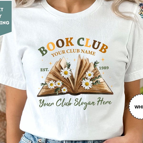 Book Club Shirt - Etsy