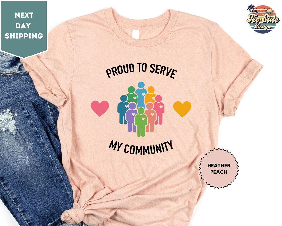 Proud to Serve My Community Shirt Public Health Shirt - Etsy