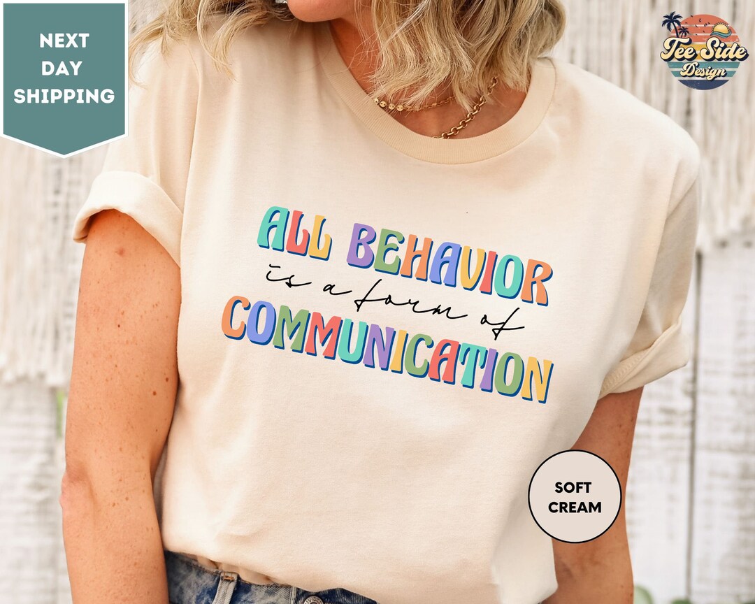 All Behaviour Communication Shirt, Graduation Tee, Behavior Squad, ABA ...
