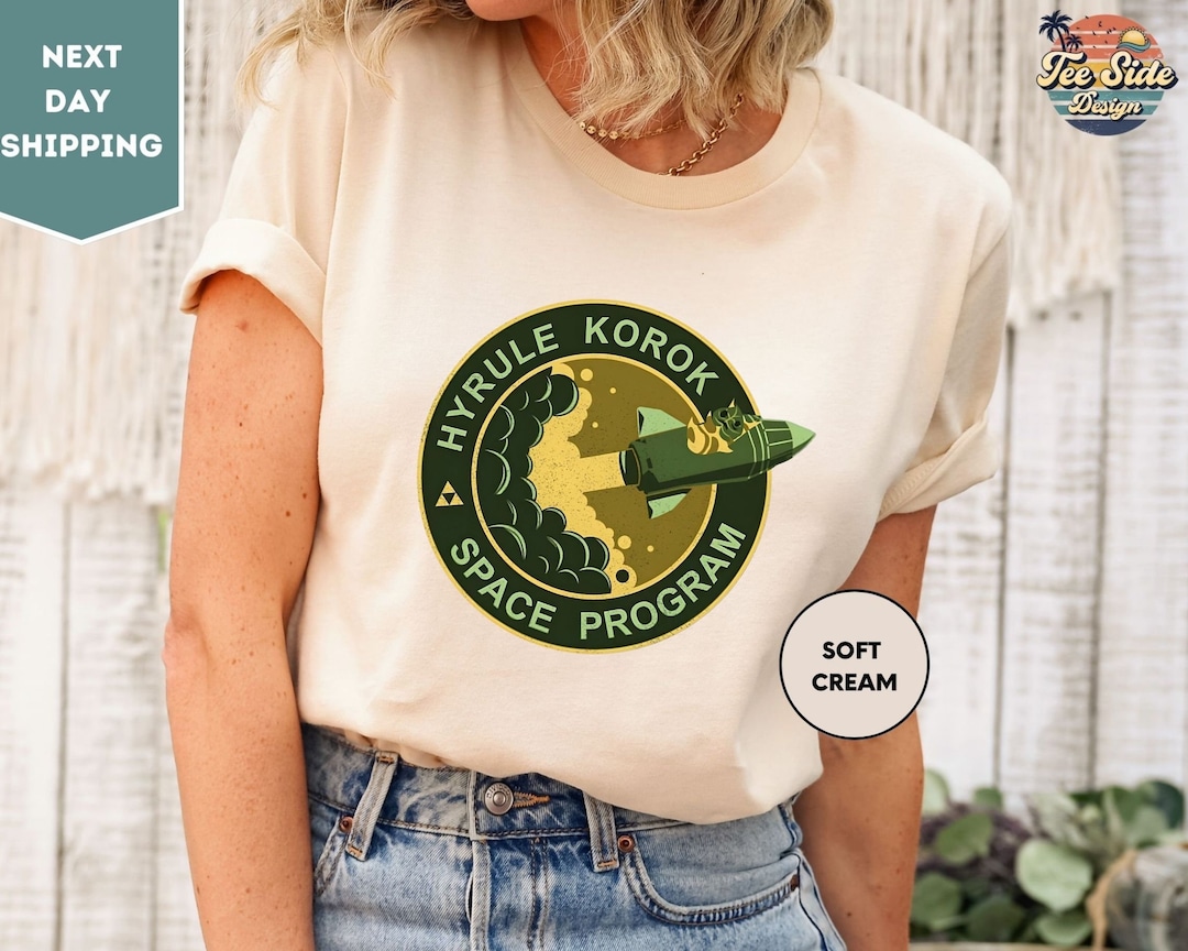 Korok Space Program Shirt, Zelda Korok, Hyrule Korok Shirt, Tri Force ...