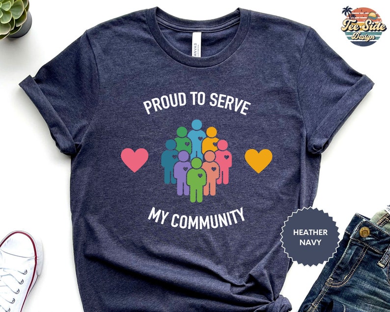 Proud to Serve My Community Shirt Public Health Shirt - Etsy