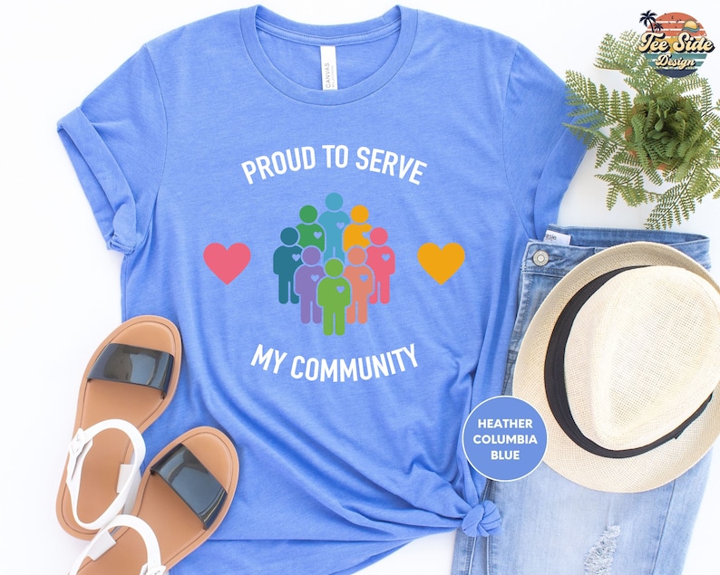 Proud to Serve My Community Shirt Public Health Shirt - Etsy
