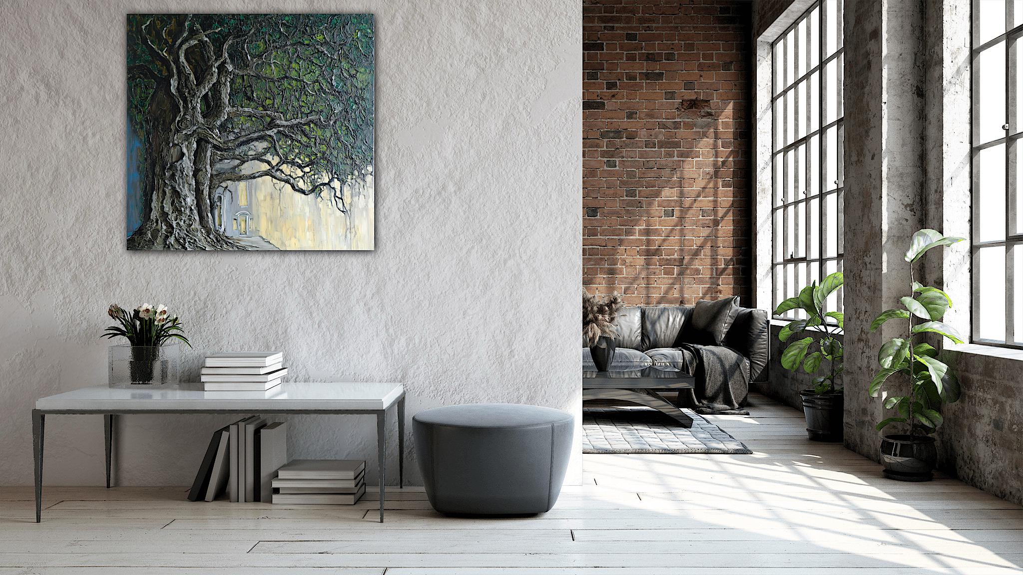 Majestic Old Tree Digital Art - Instant Download | Large Canvas Prints ...