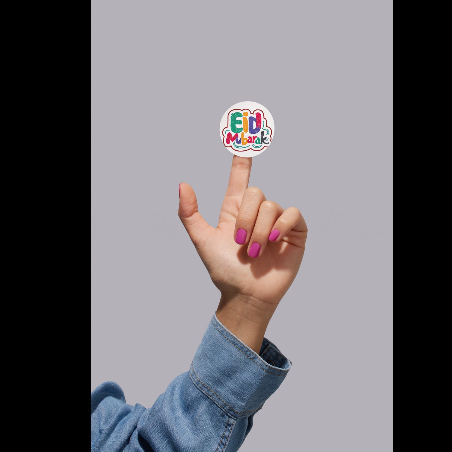 Illuminate Your Eid Celebrations: Exclusive 'eid Mubarak' Sticker ...