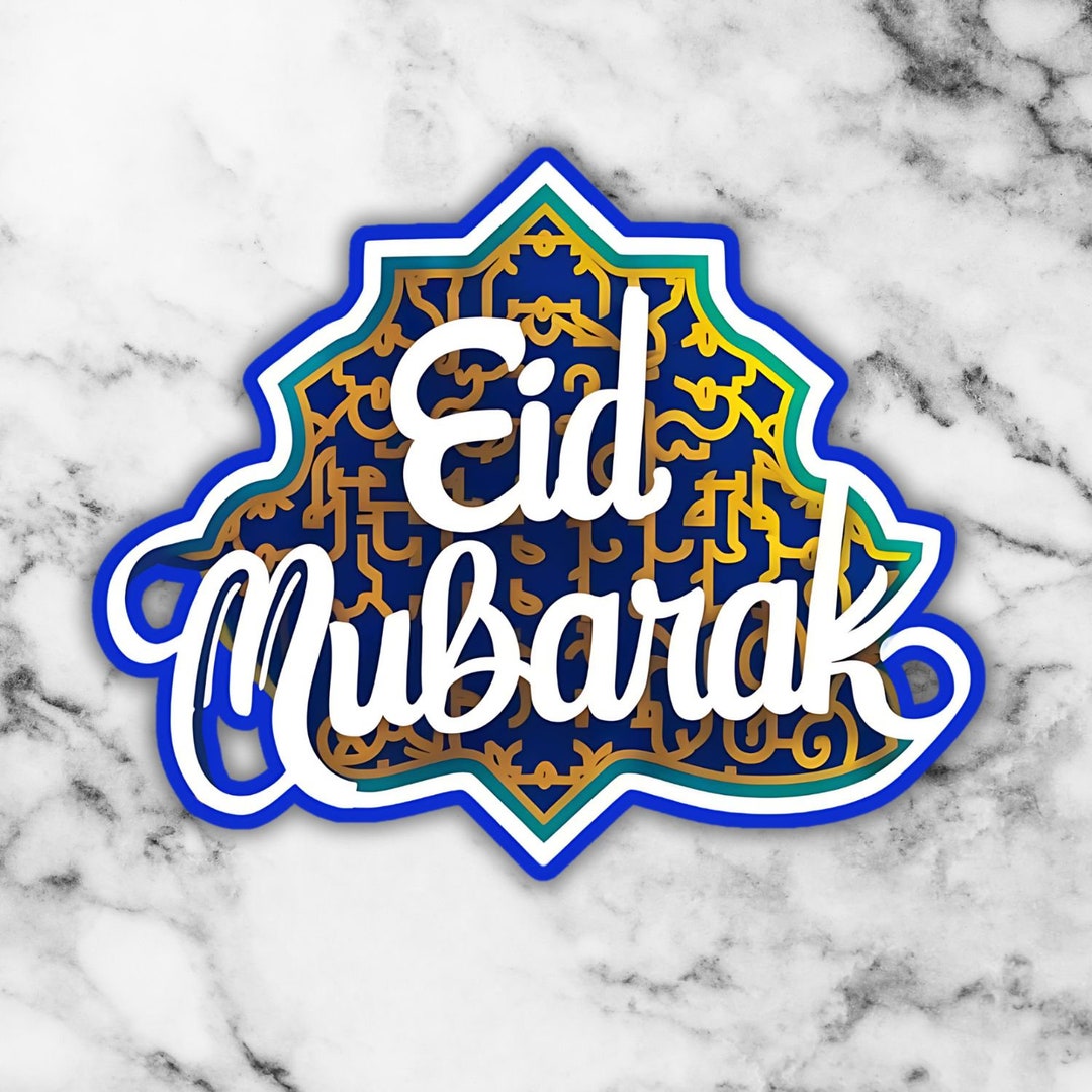 Illuminate Your Eid Celebrations: Exclusive 'eid Mubarak' Sticker ...