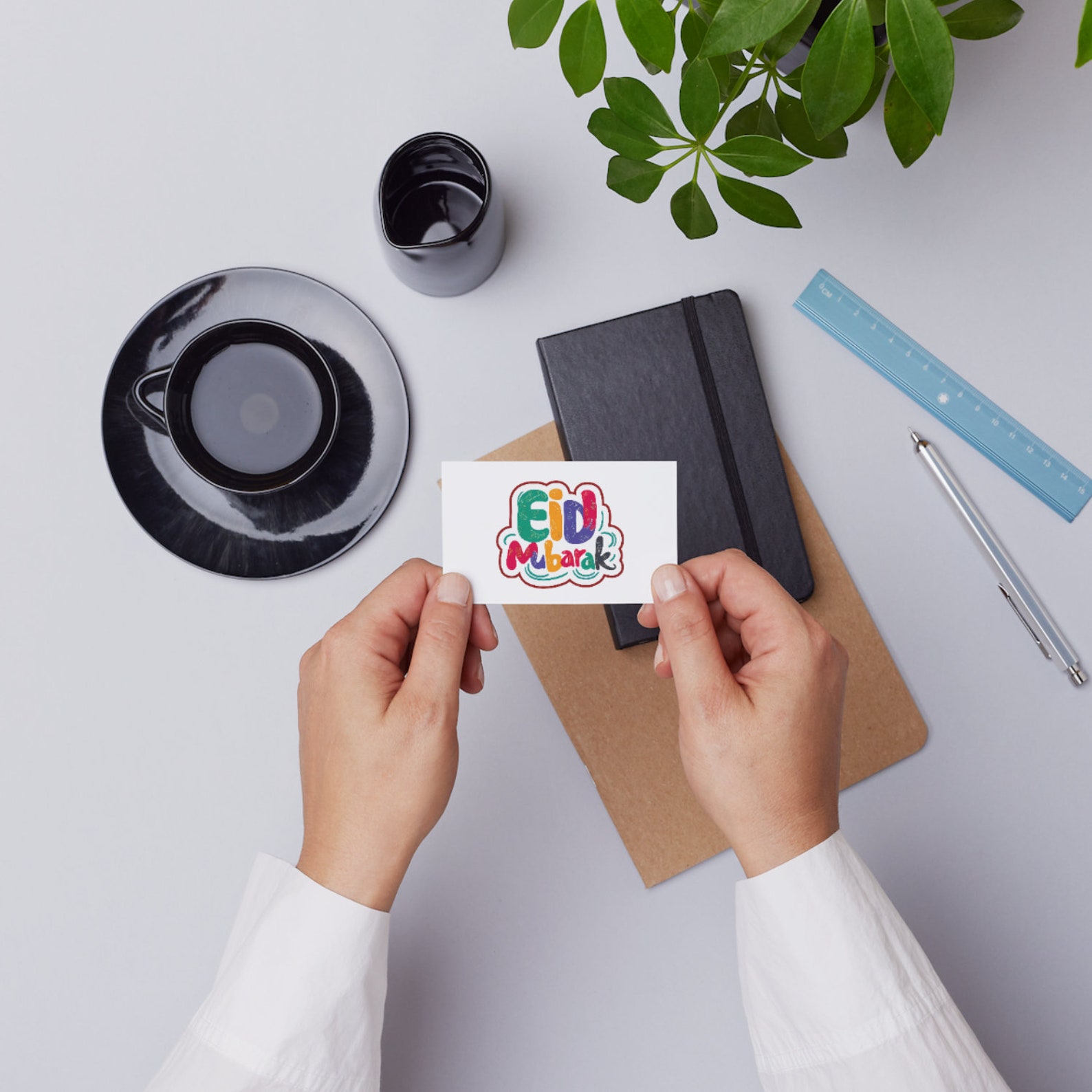 Illuminate Your Eid Celebrations: Exclusive 'eid Mubarak' Sticker ...