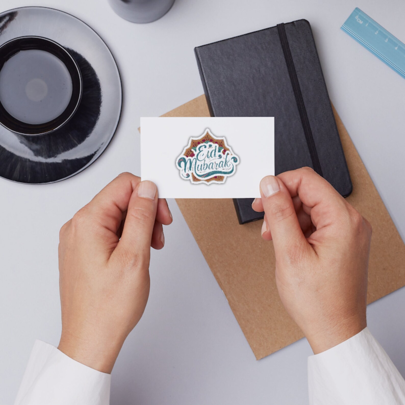 Illuminate Your Eid Celebrations: Exclusive 'eid Mubarak' Sticker ...