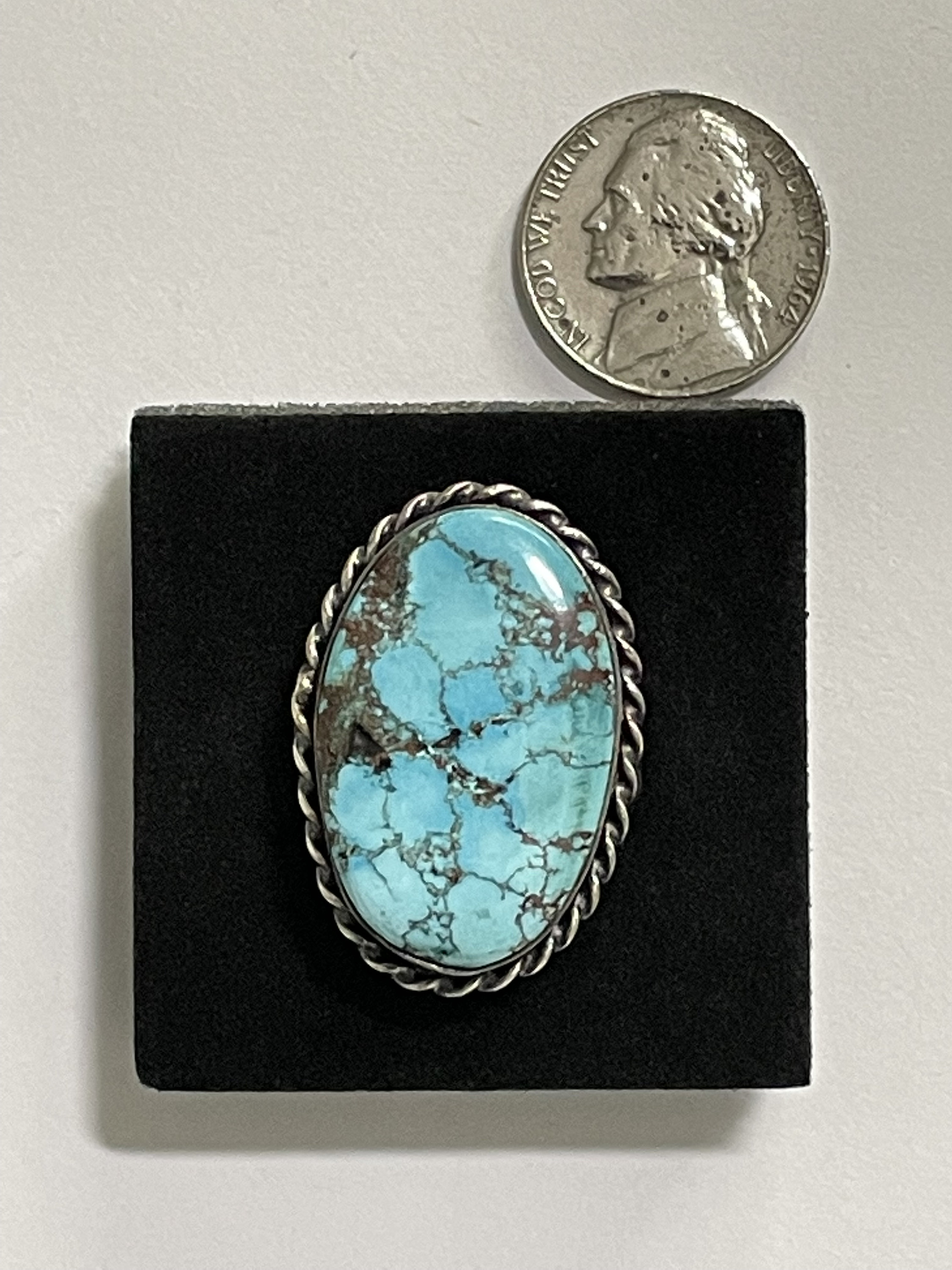 Unusual Light Blue With Fine Chocolate Matrix. Rare Vintage - Etsy