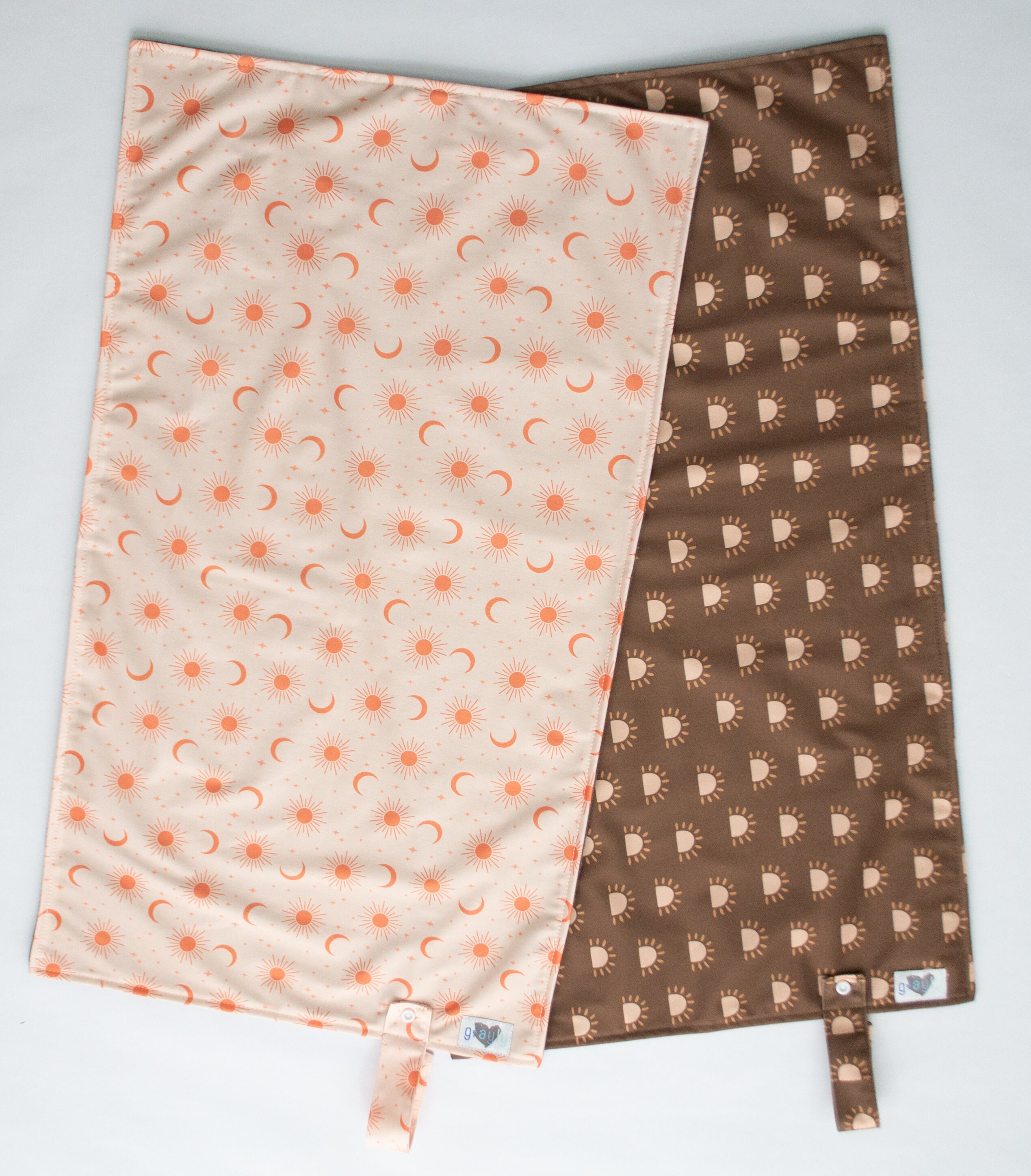 Grayly Reusable, Waterproof Baby Diaper Changing Mats/pads, Portable ...