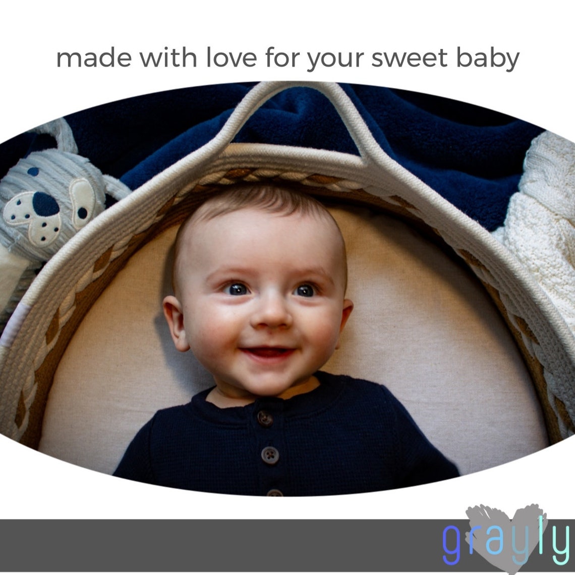 Grayly Handmade Portable Baby Diaper Changing Basket/ Moses - Etsy