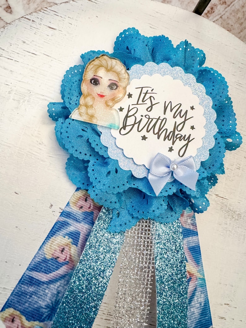Frozen Birthday Pin, Its My Birthday Elsa Birthday Pin, Frozen Elsa ...