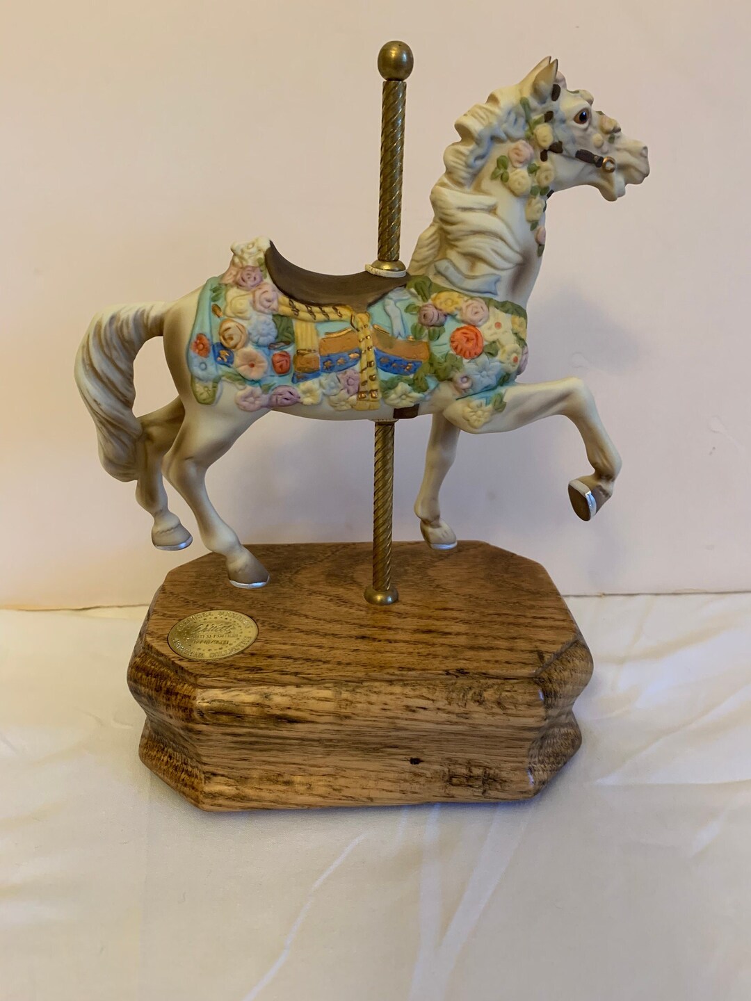 Willits Illions beauty Stander Carousel Horse - Etsy