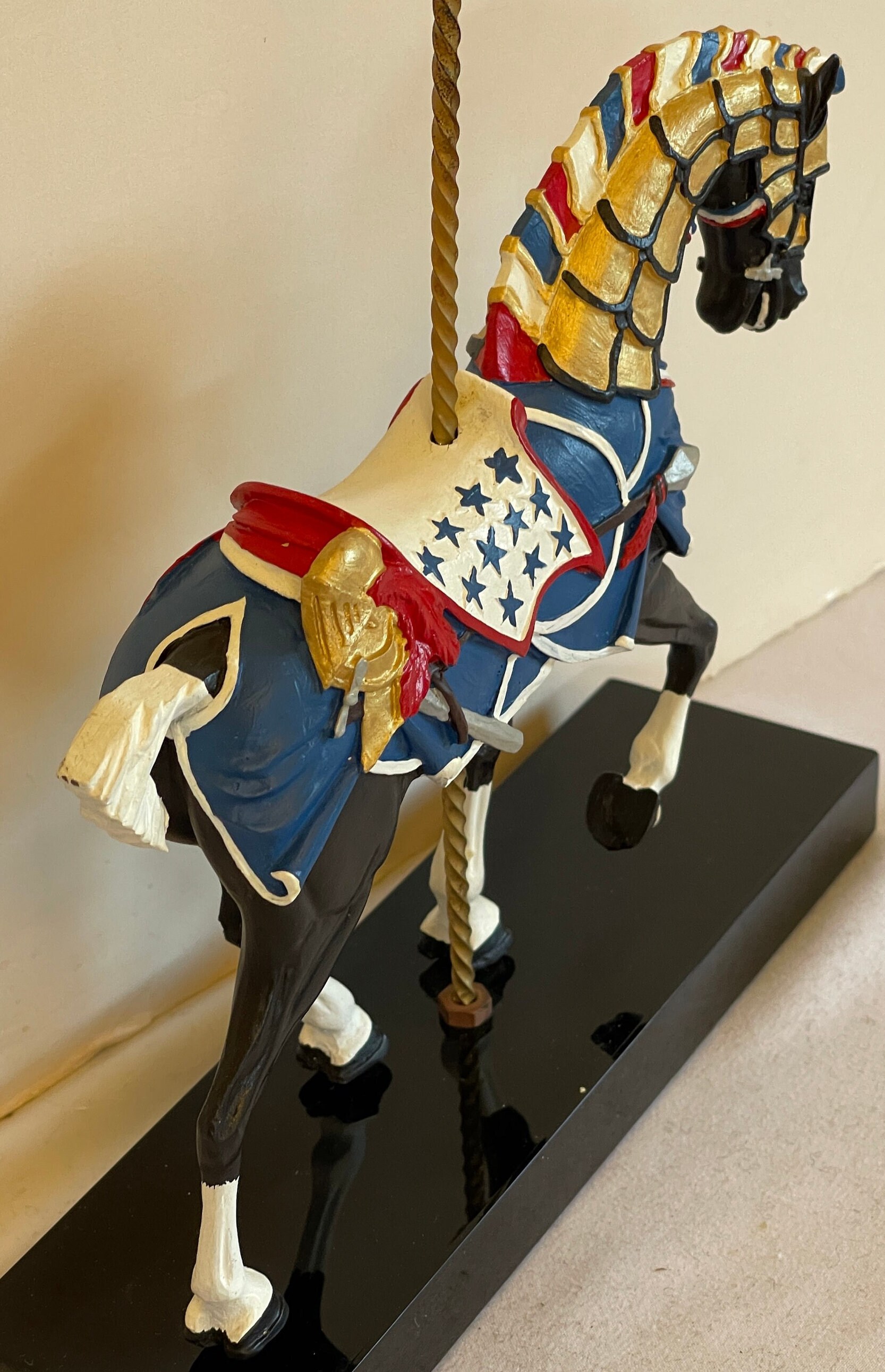THE AMERICAN PATRIOTIC Horse the Art of the Carousel Collection - Etsy