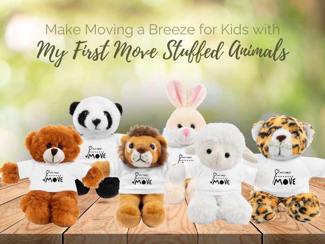 Make Moving a Breeze for Kids With More My First Move Stuffed Animals ...