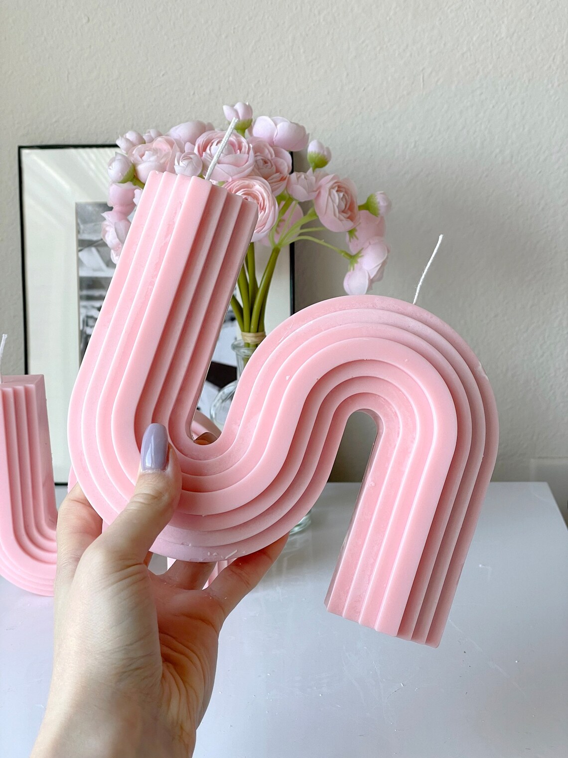 Jumbo S Shape Candle - Etsy