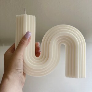 Jumbo S Shape Candle - Etsy