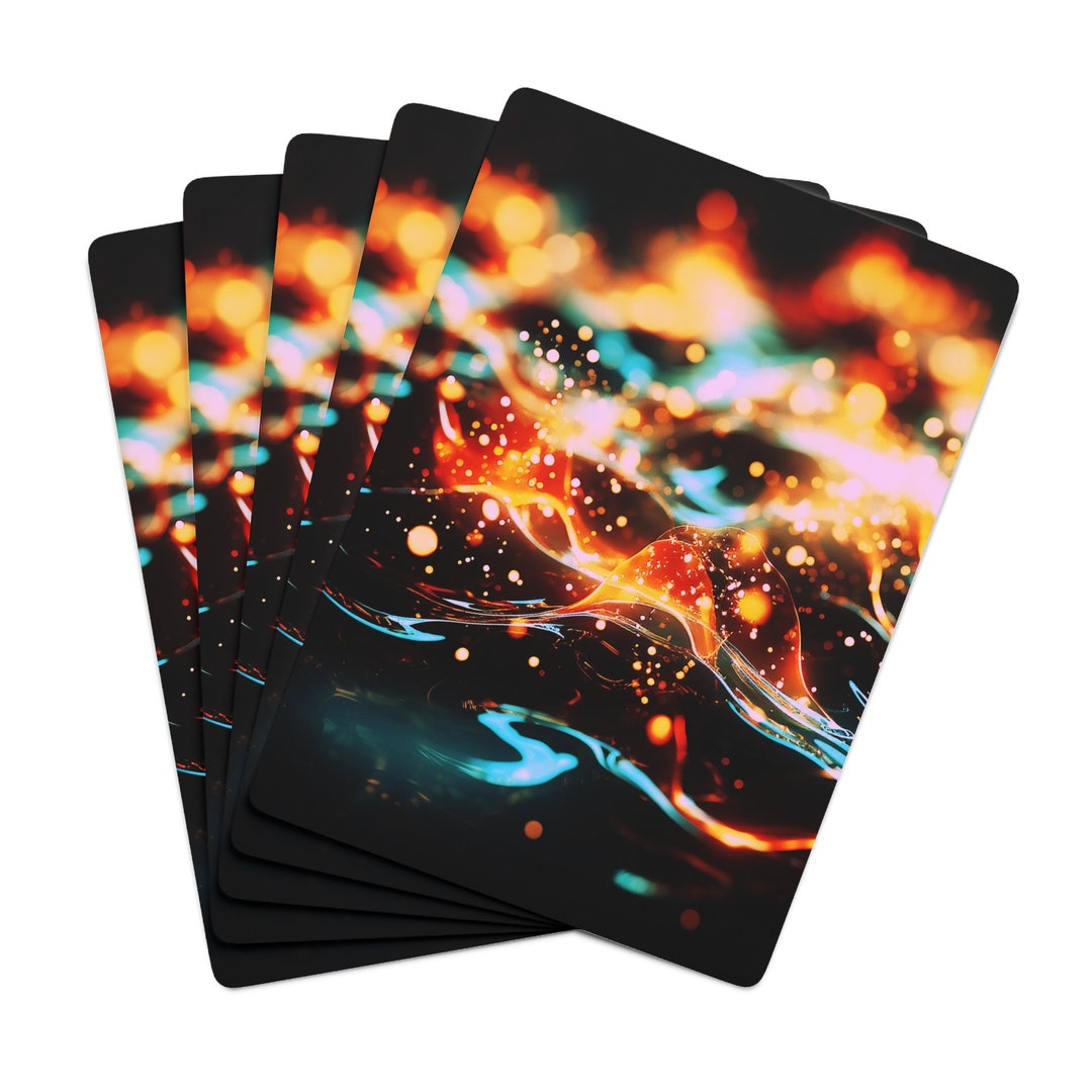 ABSTRACT ELIXIR - Playing Cards - Etsy