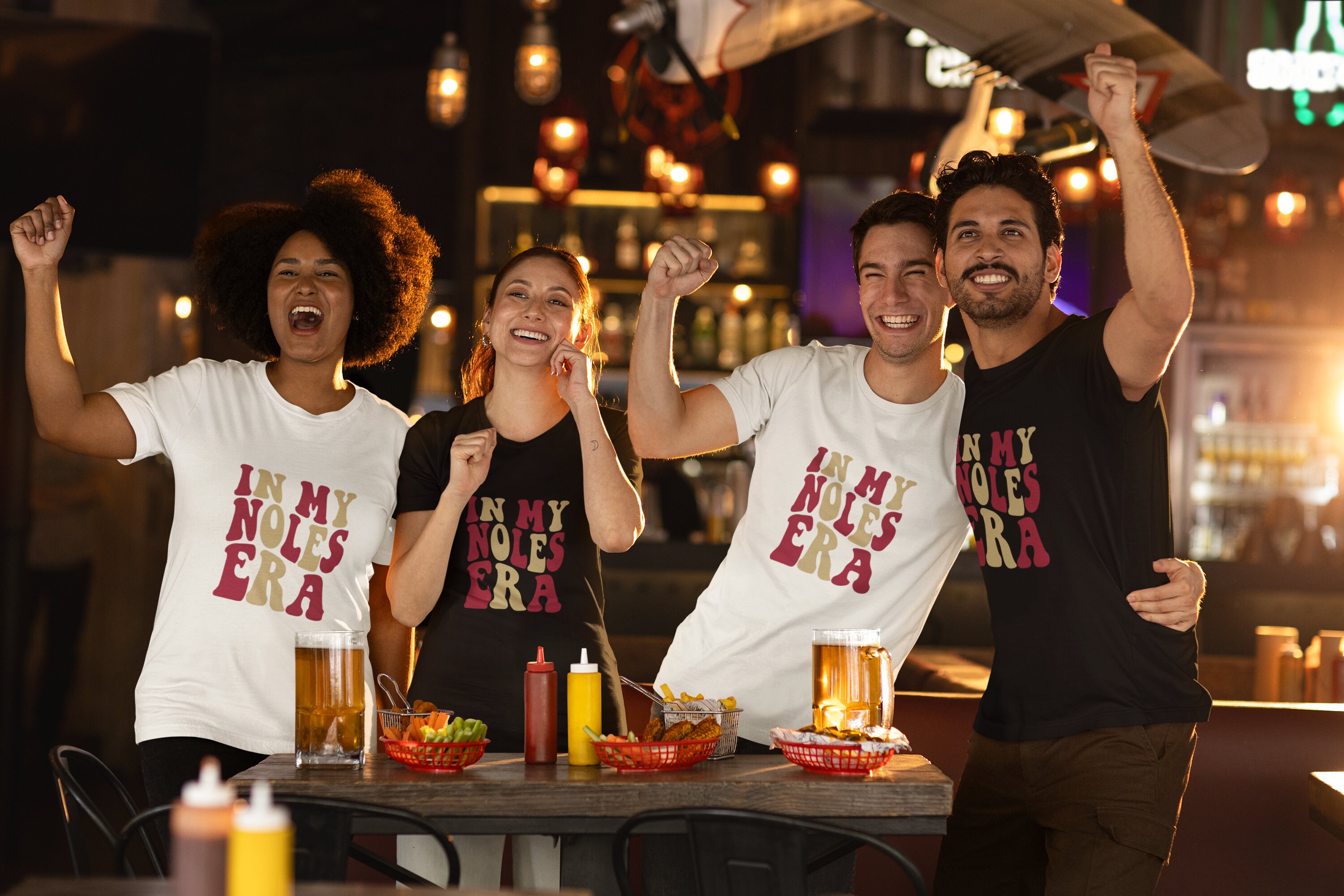 In My Noles Era Seminoles FSU Retro Wave Text Pride Sports Florida ...