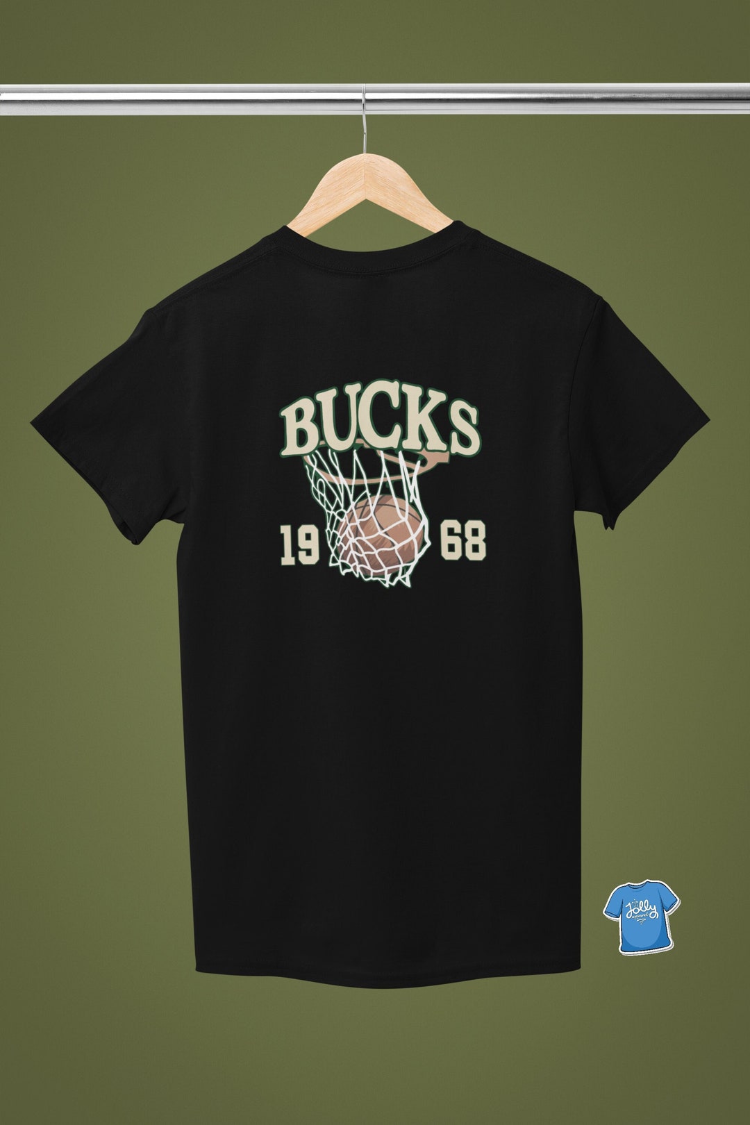 Basketball Team Spirit Game Bucks Milwaukee Shirt Support Trendy Gift T ...