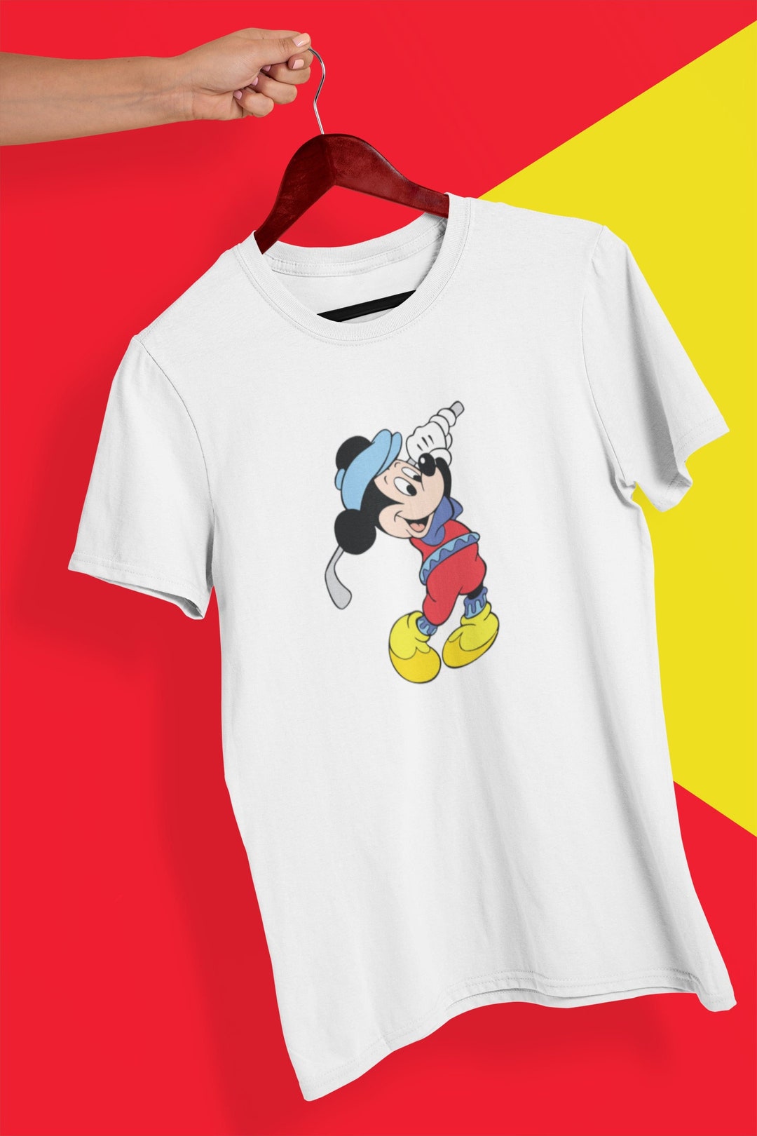 Mickey Mouse Golf Tournament Sport Club Swing Disney Gift Unisex T ...