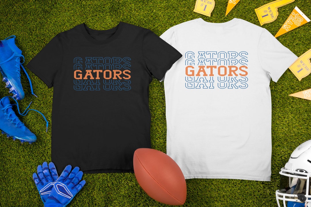 Florida Gators Pride Varsity Layered Paper Bag Style Text Football Team ...