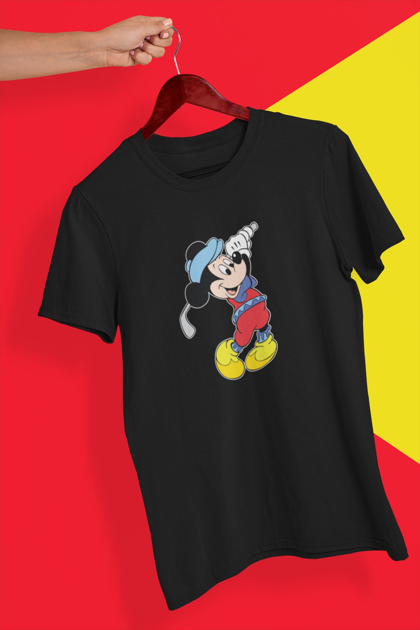 Mickey Mouse Golf Tournament Sport Club Swing Disney Gift Unisex T ...