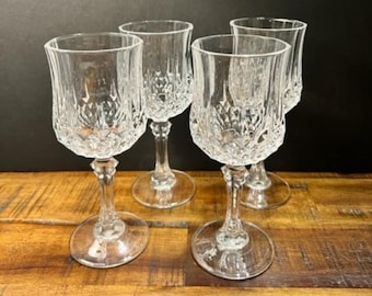 Cristal D'arques France Longchamp Wine Water New in Box Vintage 24% ...