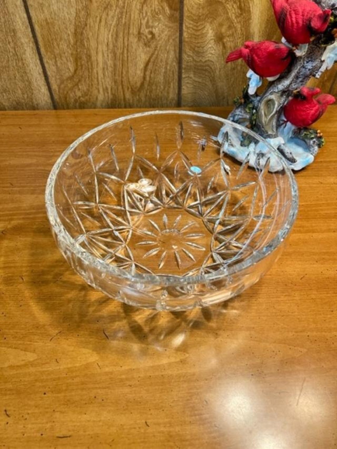 Vintage Brock Crystal Bowl - Etsy