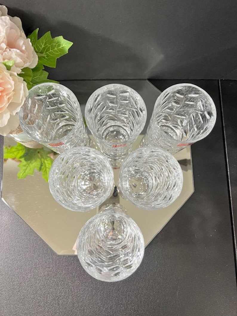 RCR Cristalleria Italiana Laurus Tumblers - Etsy