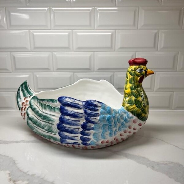Rooster Planter - Etsy