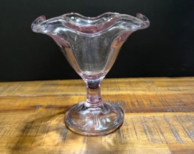 Light Purple Tulip Shaped Ice Cream Sundae Dish - Etsy