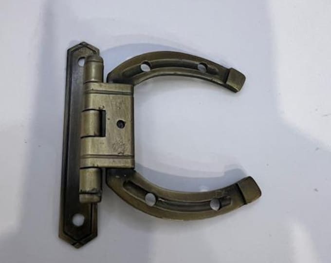 Rare 1950's Stanley Ranch Craft Horseshoe Cabinet Hinges/rustic Western ...