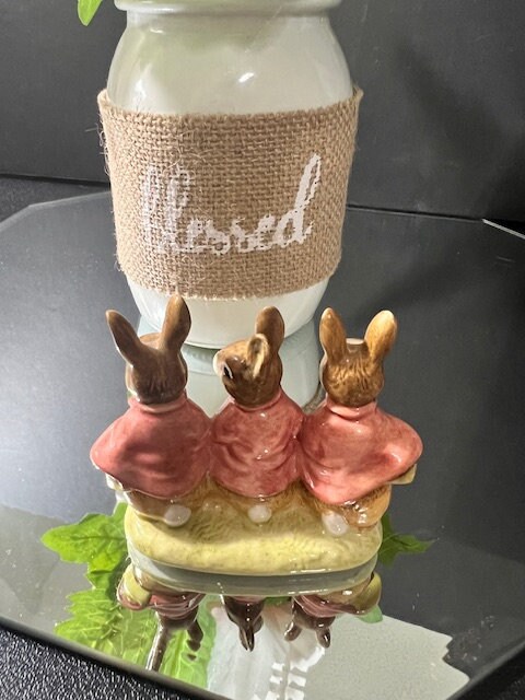 Beatrix Potter Beswick Flopsy Mopsy and Cottontail Figurine - Etsy