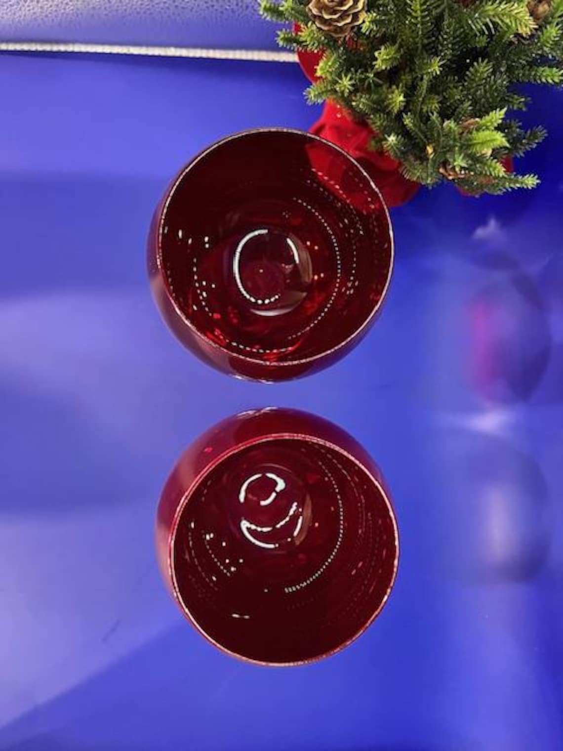 Copas de vino de brocado de Artland - Etsy México