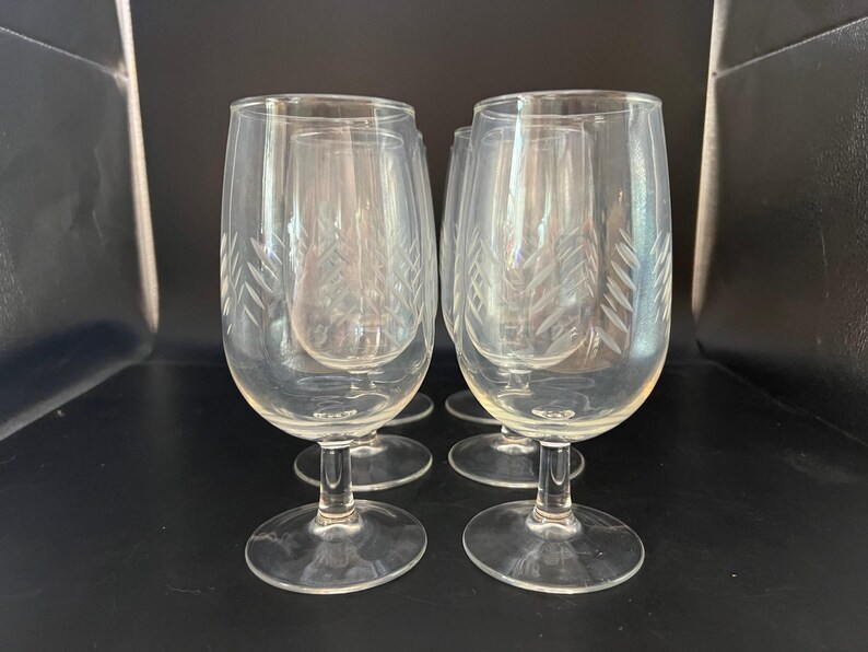 Vintage Javit Rain Iced Tea Glasses - Etsy
