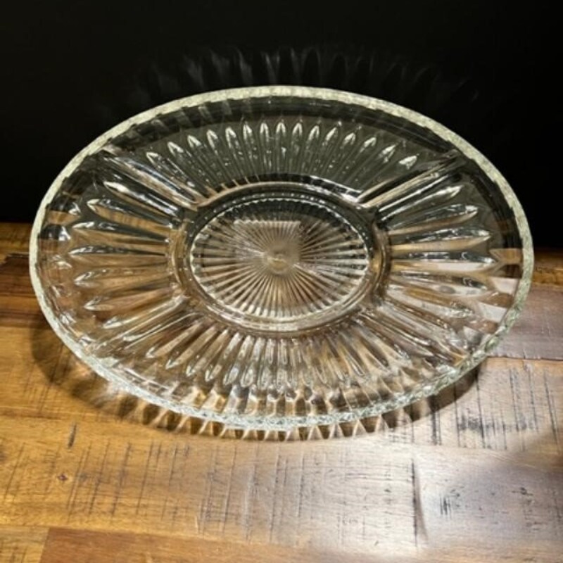 Glass Relish Tray - Etsy