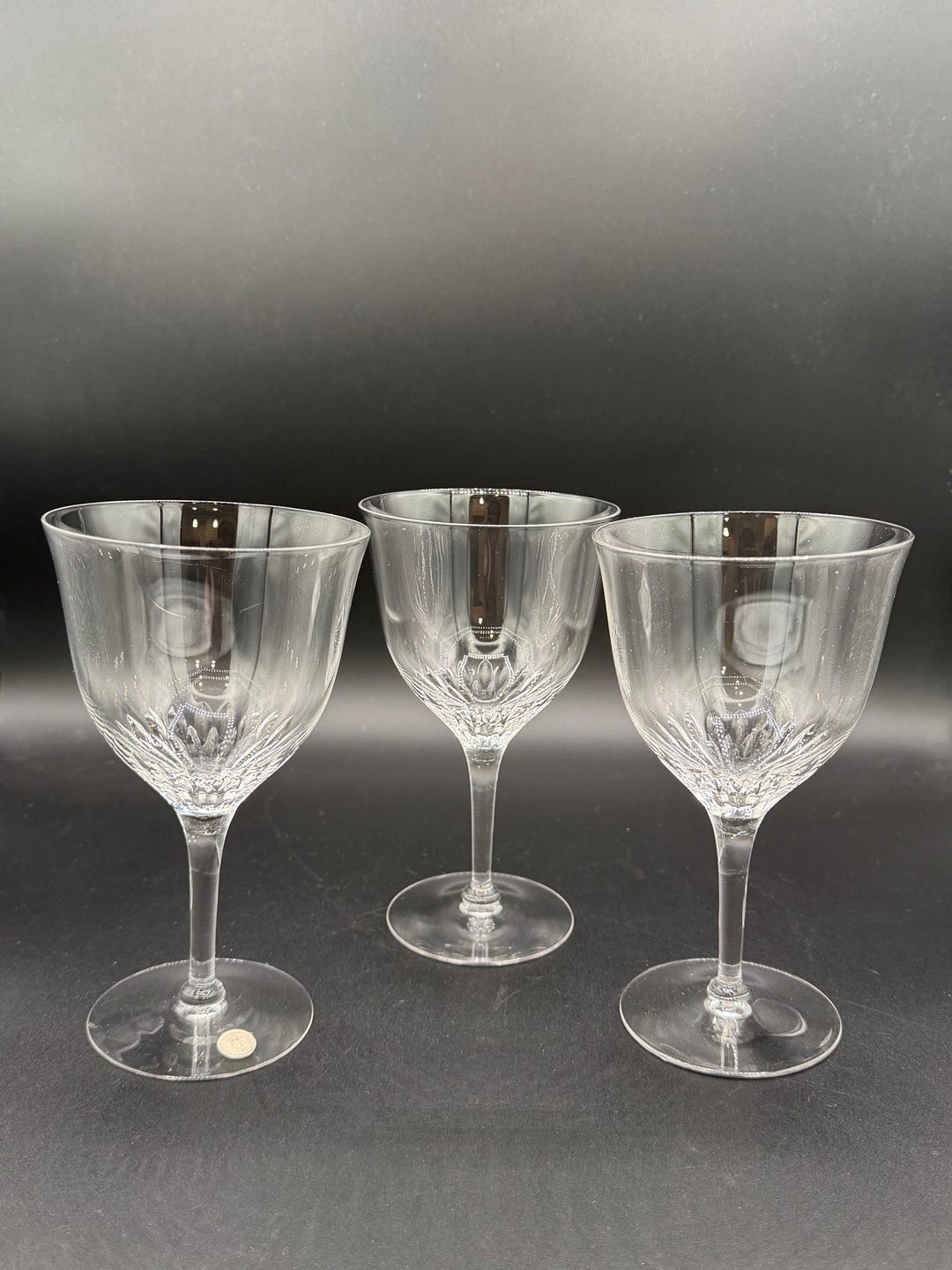 Seneca First Lady Water Goblets - Etsy