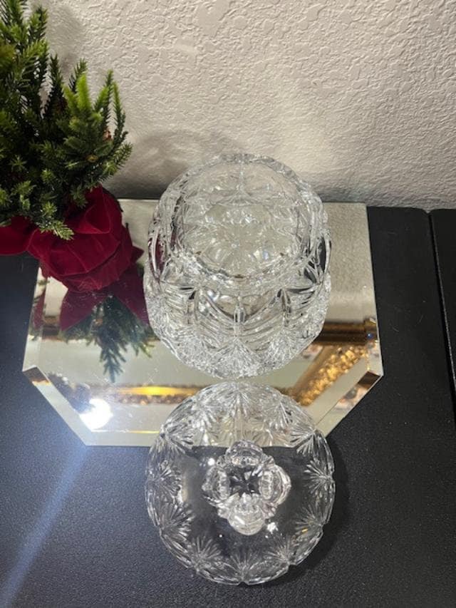 Portico Candy Dish & Lid by Crystal Clear Industries - Etsy