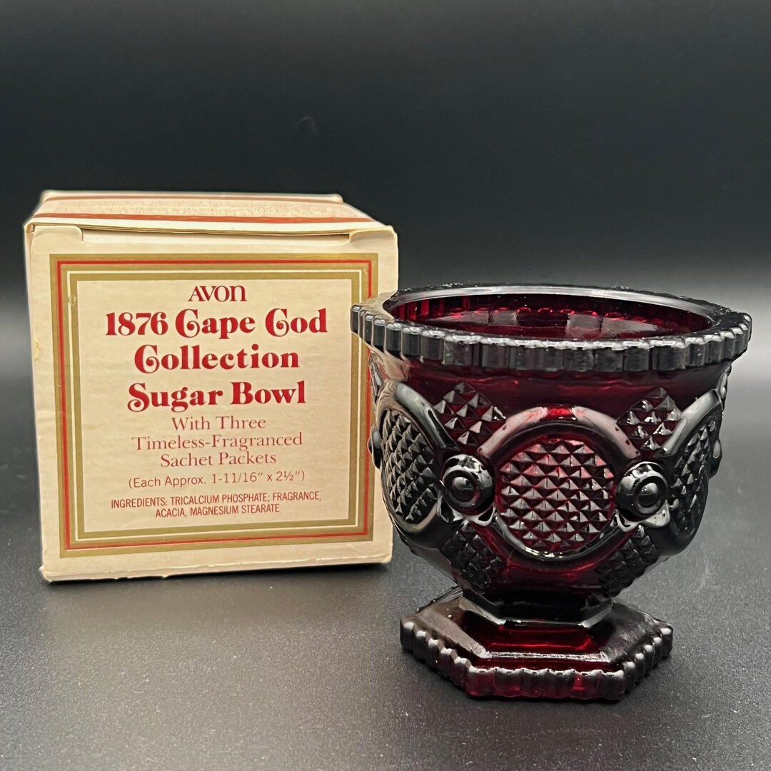Avon 1876 Cape Cod Collection Sugar Bowl - Etsy