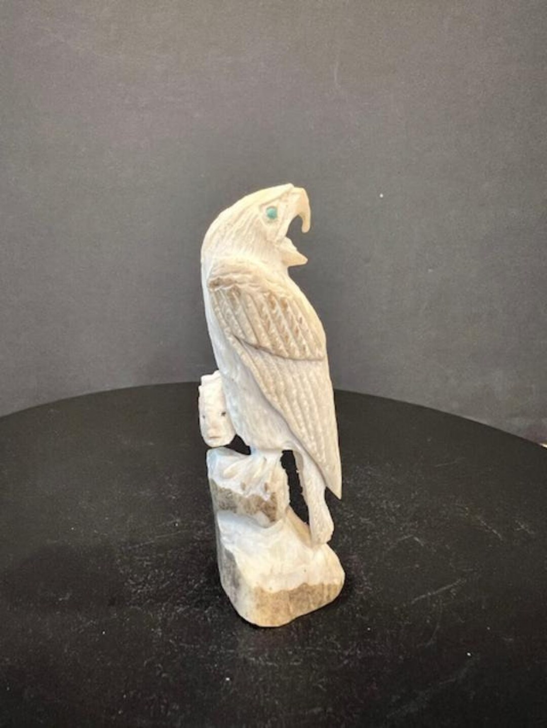 Eagle and Fish Antler Carving by Spirit Mountain Antler and Log Design ...