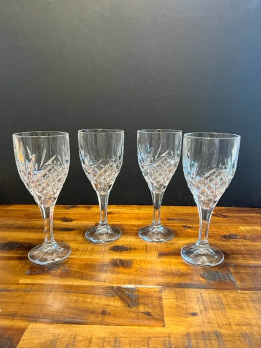 Godinger Water/wine Goblets - Etsy
