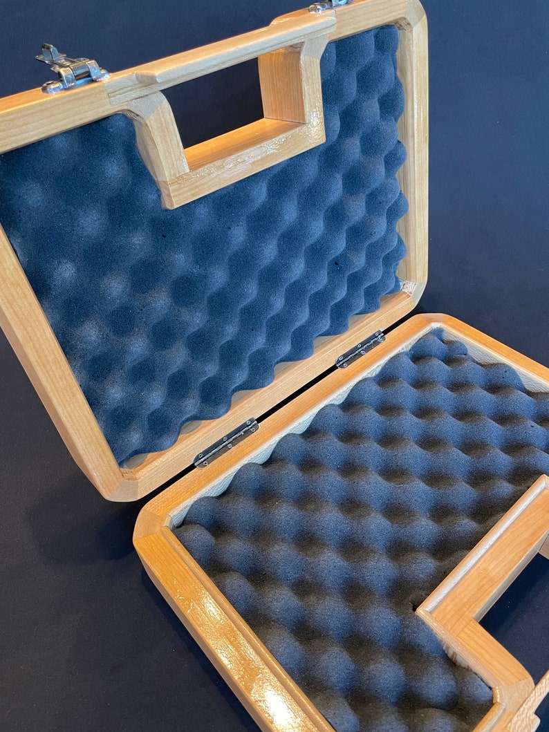 Handcrafted Wooden Pistol Carrying Case - Etsy