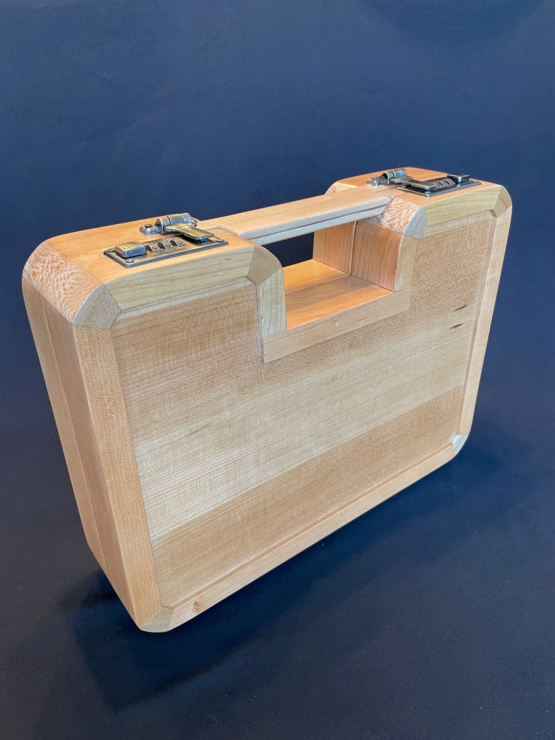 Handcrafted Wooden Pistol Carrying Case - Etsy