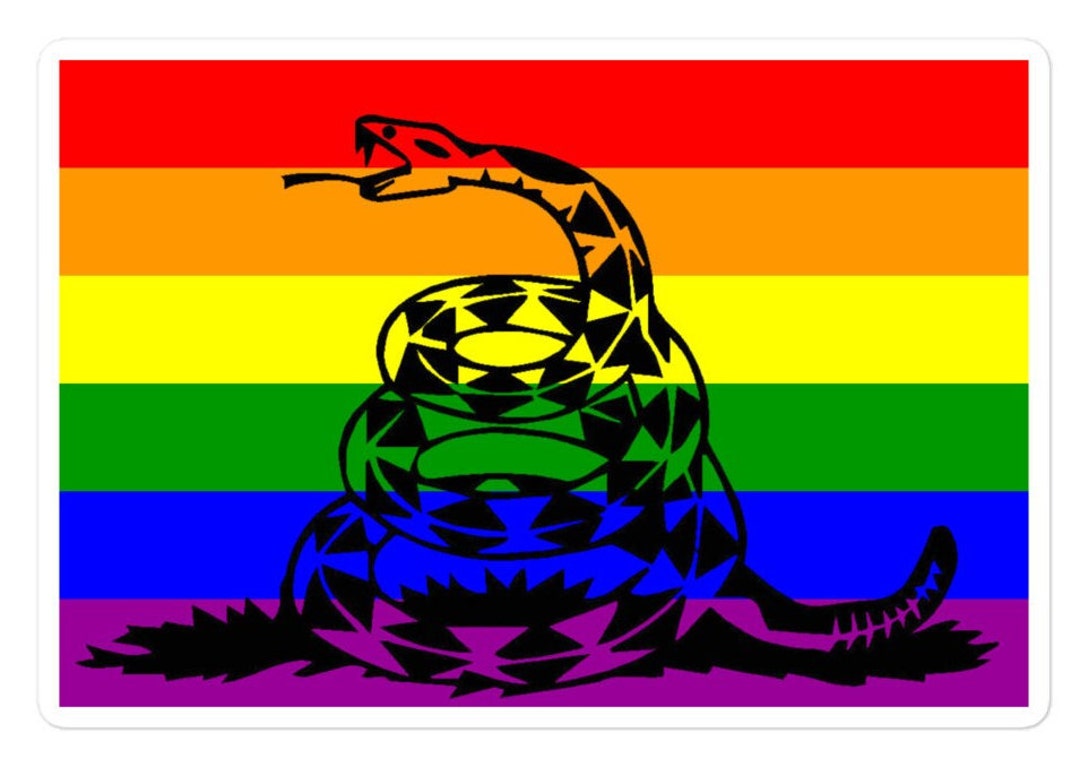 Pride Defender Sticker: Don't Tread on LGBTQ Rights - Etsy