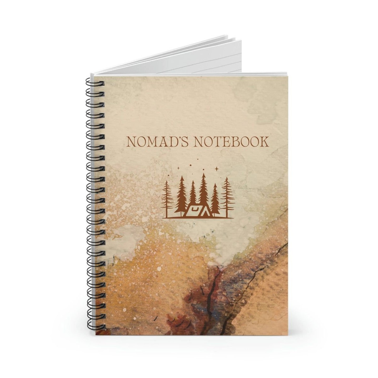 Nomad's Notebook Camper Travel Journal Spiral Notebook Ruled Line - Etsy