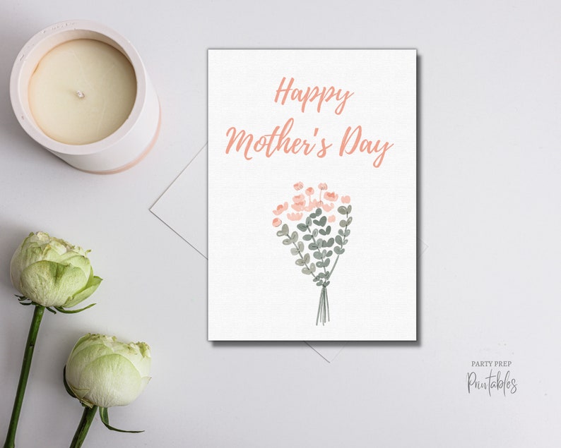 Mothers Day Card, Happy Mothers Day Card, Mothers Days Printable Card ...