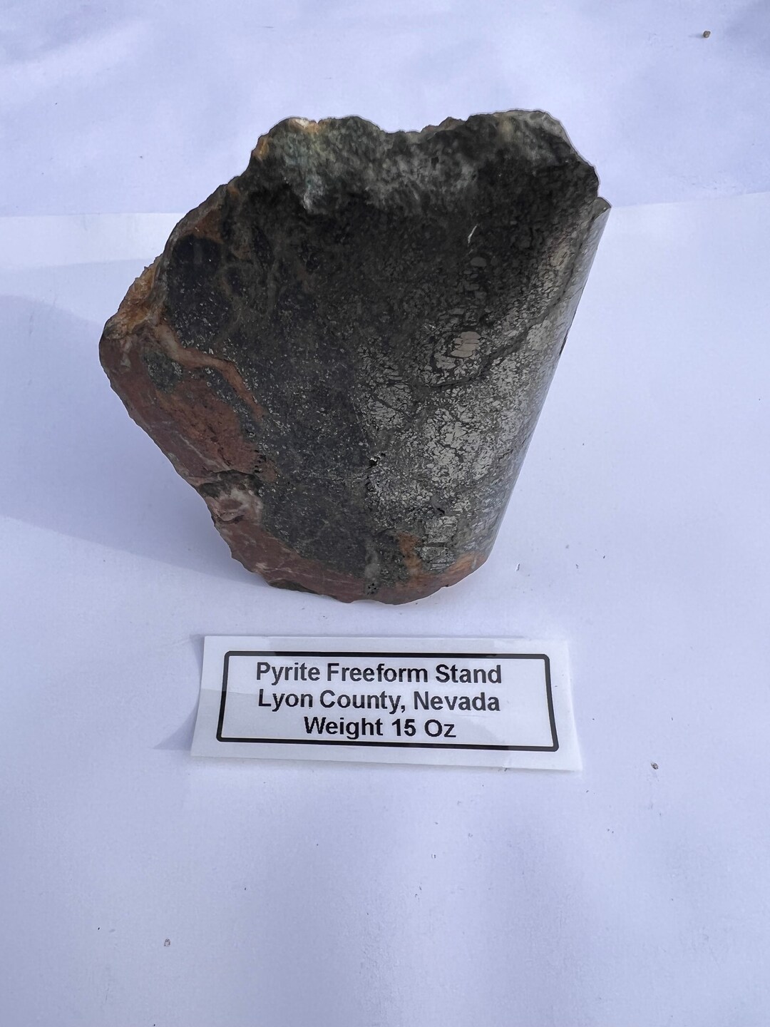 Freeform Pyrite Display - Etsy