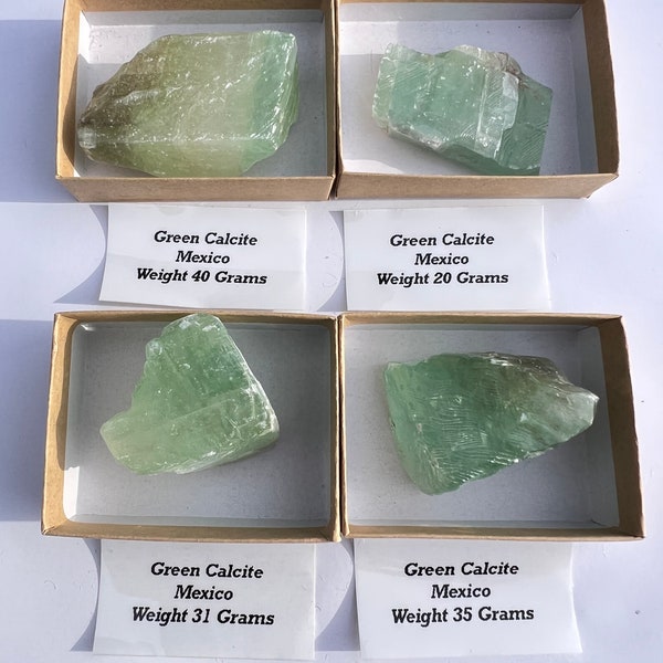 Green Calcite - Etsy